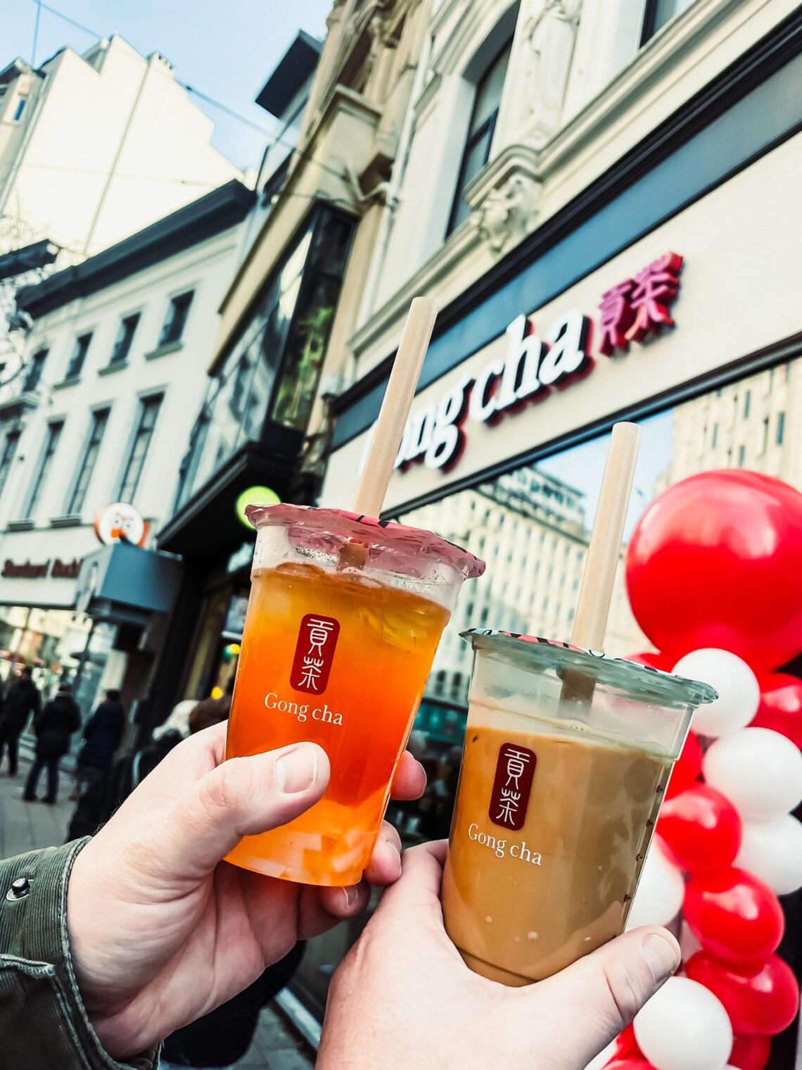 Bubble Tea Gong Cha Antwerpen - BlogVivant